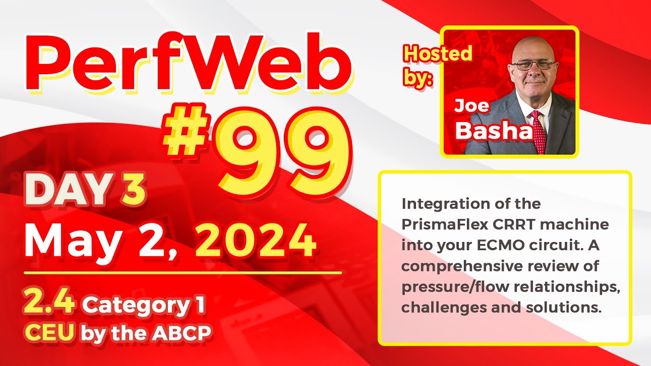 Integration of the PrismaFlex CRRT Machine into Your ECMO Circuit ...